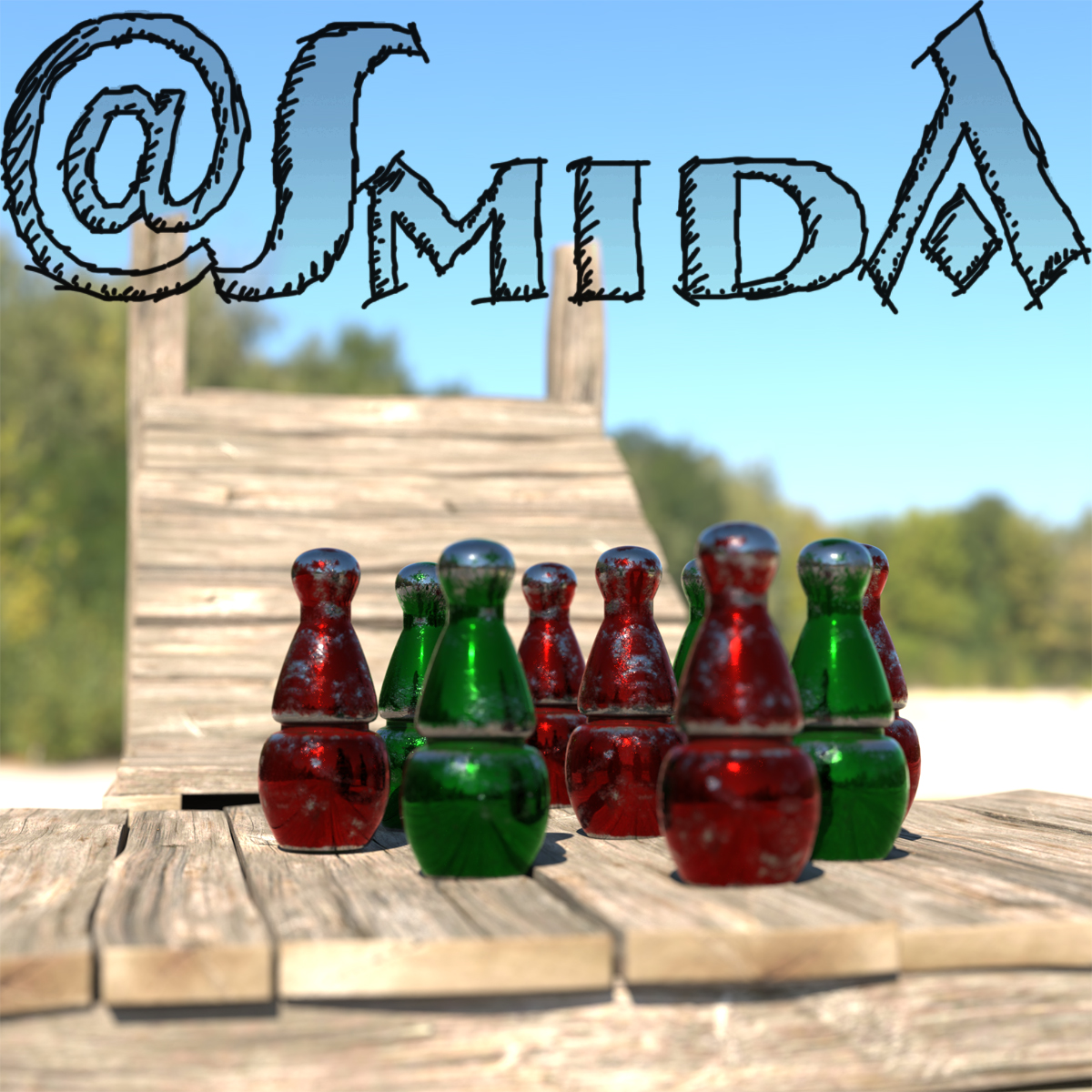 Freebie - SmidA - Ramp with cones by SmidA460 on DeviantArt