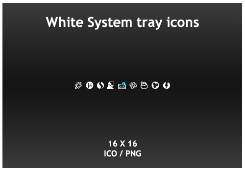 White System Tray icons by KillboxGraphics on DeviantArt