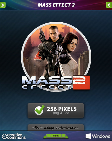 Mass Effect 2 Icon by KillboxGraphics on DeviantArt