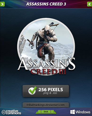 Assassins Creed 3 Icon by KillboxGraphics on DeviantArt