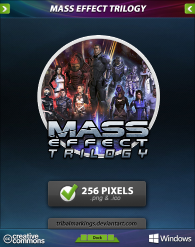 Mass Effect Trilogy Icon by KillboxGraphics on DeviantArt