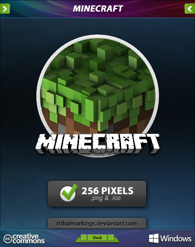 Minecraft Icon by KillboxGraphics on DeviantArt