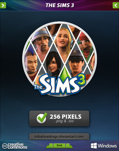 The Sims 3 Icon by KillboxGraphics on DeviantArt