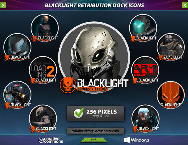 Blacklight Retribution Icons by KillboxGraphics on DeviantArt