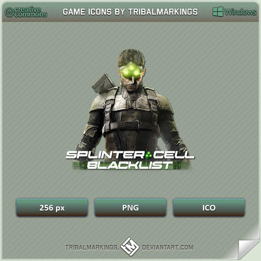 Splinter Cell Blacklist Icon by KillboxGraphics on DeviantArt