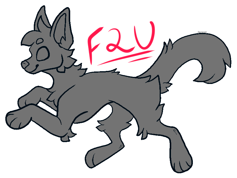 F2U Canine Base by NeaAdopts on DeviantArt