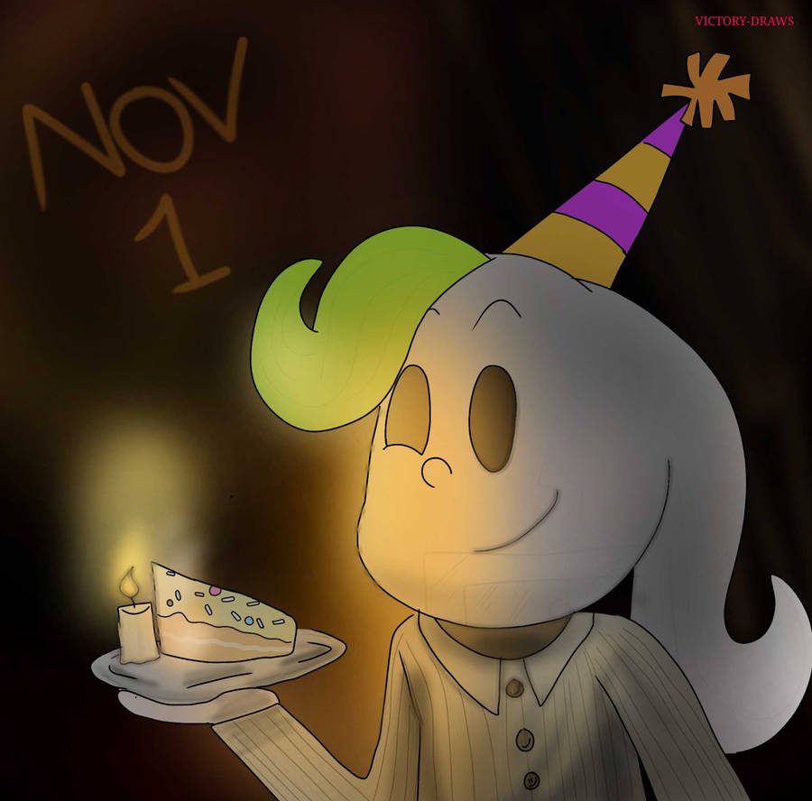 Happy Birthday to Ghost Boi! by Victory-Draws on DeviantArt
