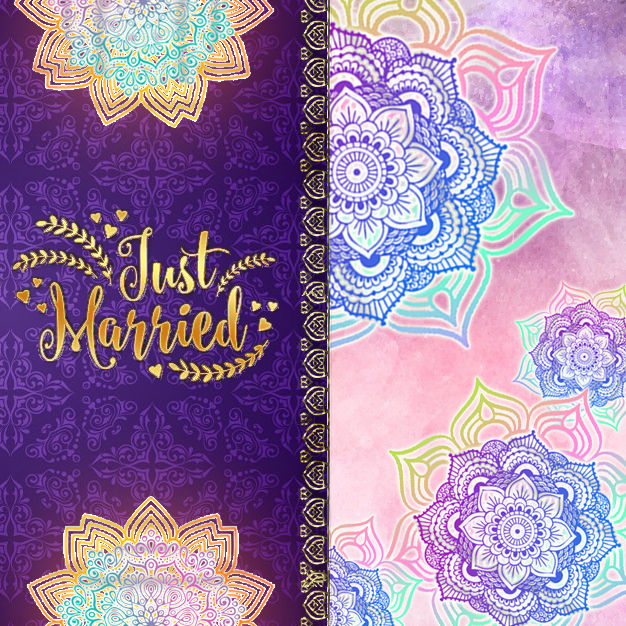 Mandala WEDDING CARD by writerfairy on DeviantArt
