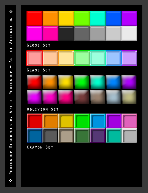Styles Pack 1 by Art-of-Photoshop on DeviantArt