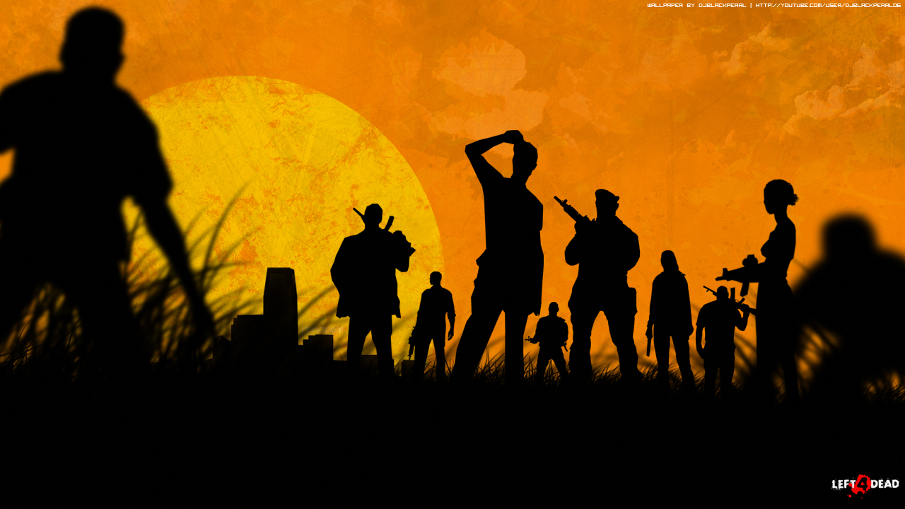 L4D - All Survivors Wallpaper by Djblackpearl on DeviantArt