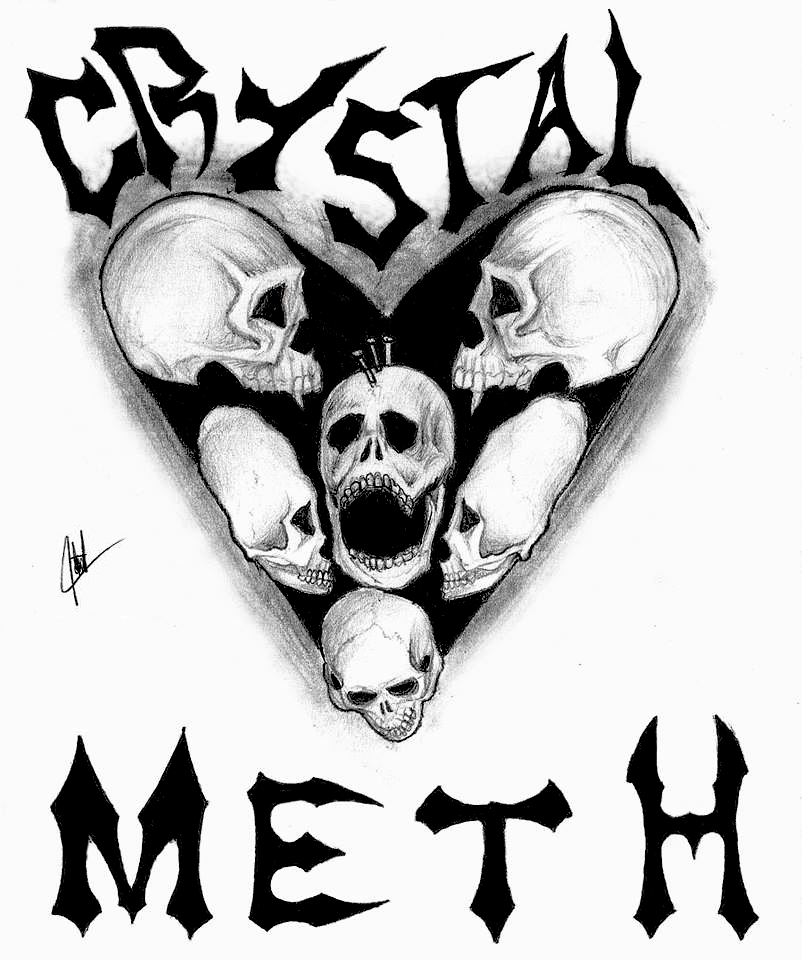Crystal Meth Drawing