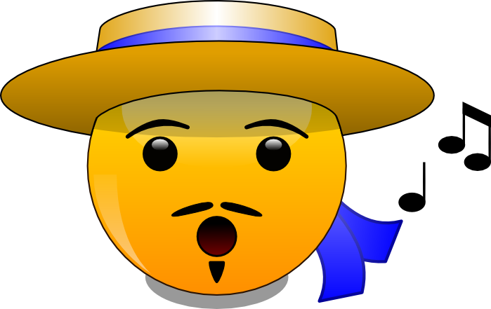 Smileys of the World: Italian Gondolier (svg) by mondspeer on DeviantArt