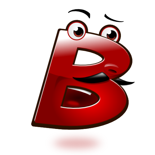 Smiley Alphabet - B by mondspeer on DeviantArt