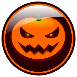 Halloween Buttons - The Pumpkin (updated) by mondspeer on DeviantArt