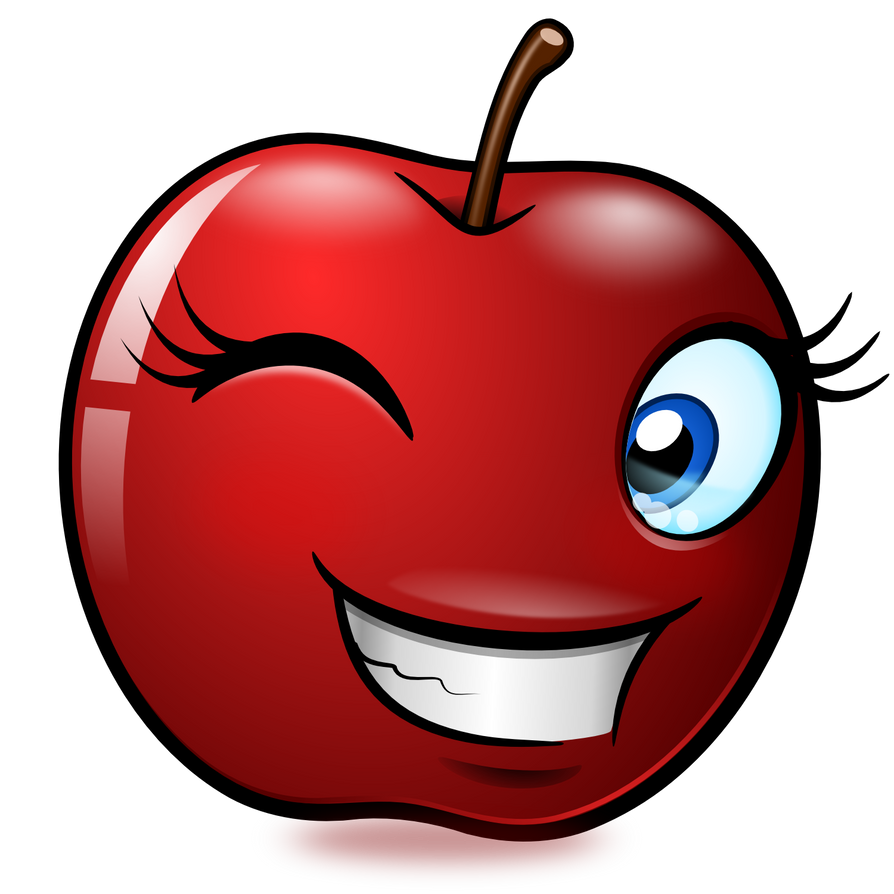 Smiling Objects - Apple by mondspeer on DeviantArt