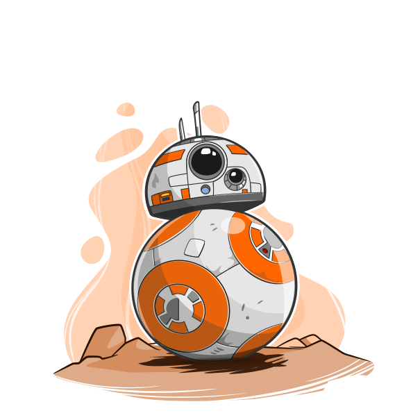 BB-8 fanART by mondspeer on DeviantArt