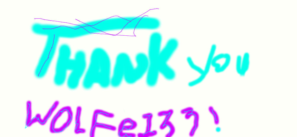 Thank You Wolfe133! by lconcidin on DeviantArt
