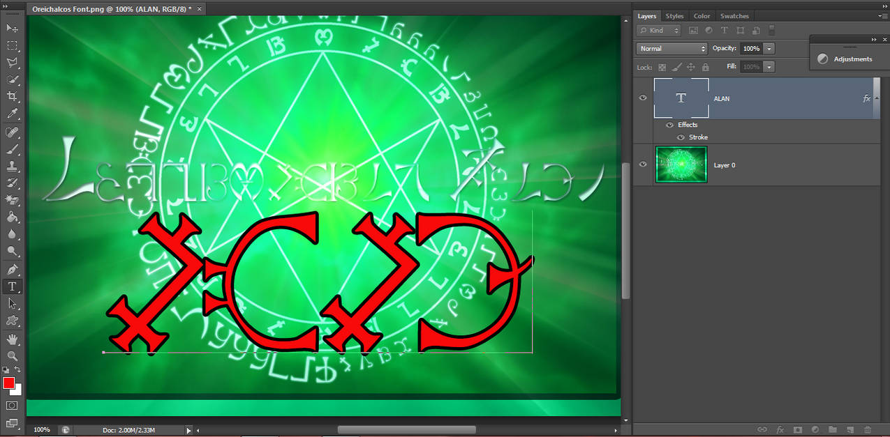 Yu-Gi-Oh! DM - Orichalcos Font by AlanMac95 on DeviantArt