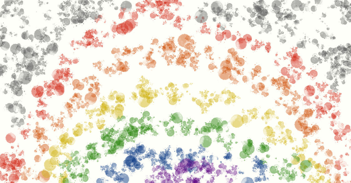 I drew a rainbow with your blood... by darkfallenangel1999 on DeviantArt