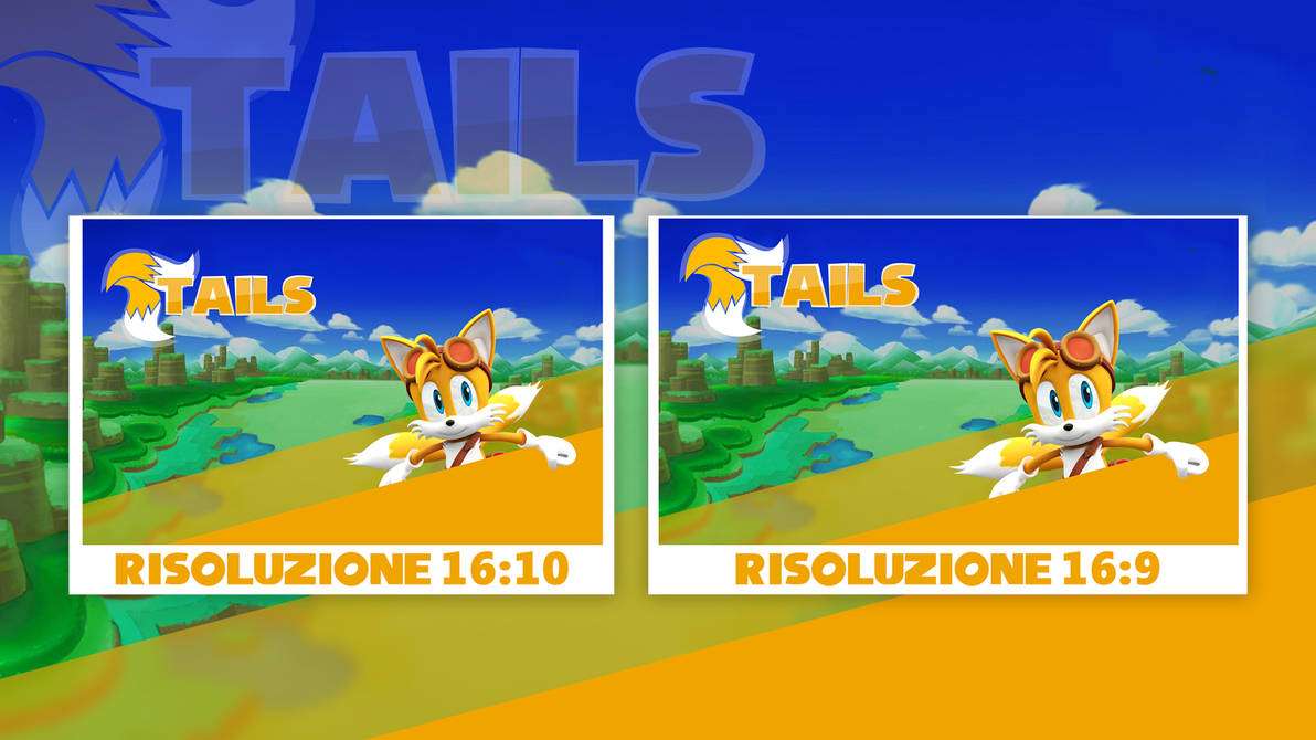 TAILS - Wallpaper per PC - 16:10 | 16:9 | HD by MilesAndryPrower on ...