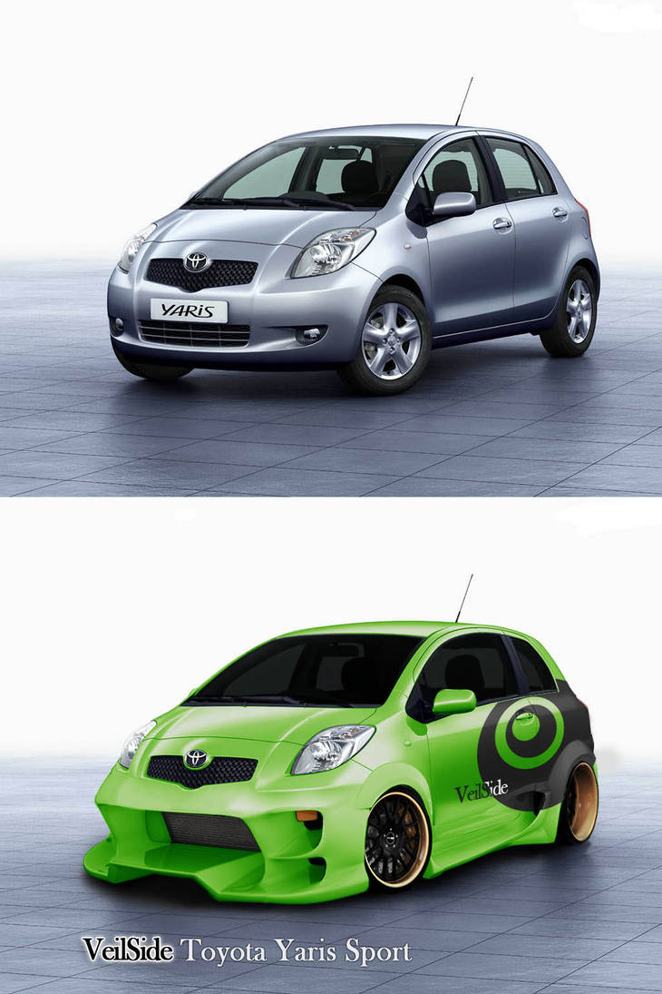 Veilside Toyota yaris sport by 1kaox1 on DeviantArt