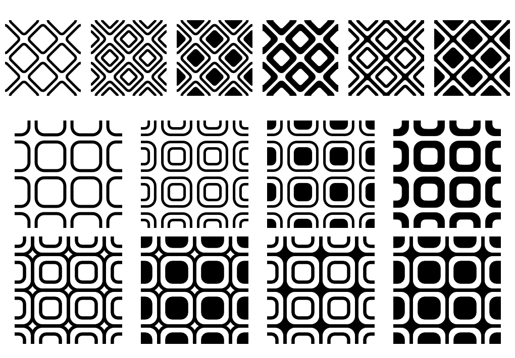 Rounded Squares Patterns AddOn by wuestenbrand on DeviantArt