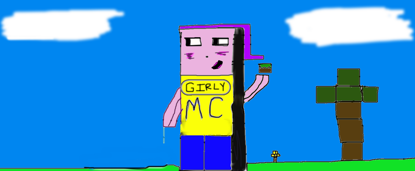 minecraft girl by bellaflames06 on DeviantArt