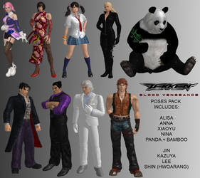 Poses on TEKKEN-XNALARA - DeviantArt