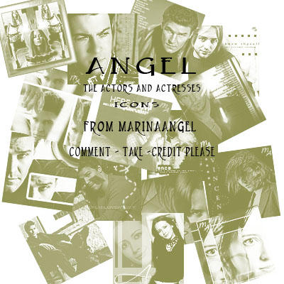 Angel cast icons by marinaangel on DeviantArt