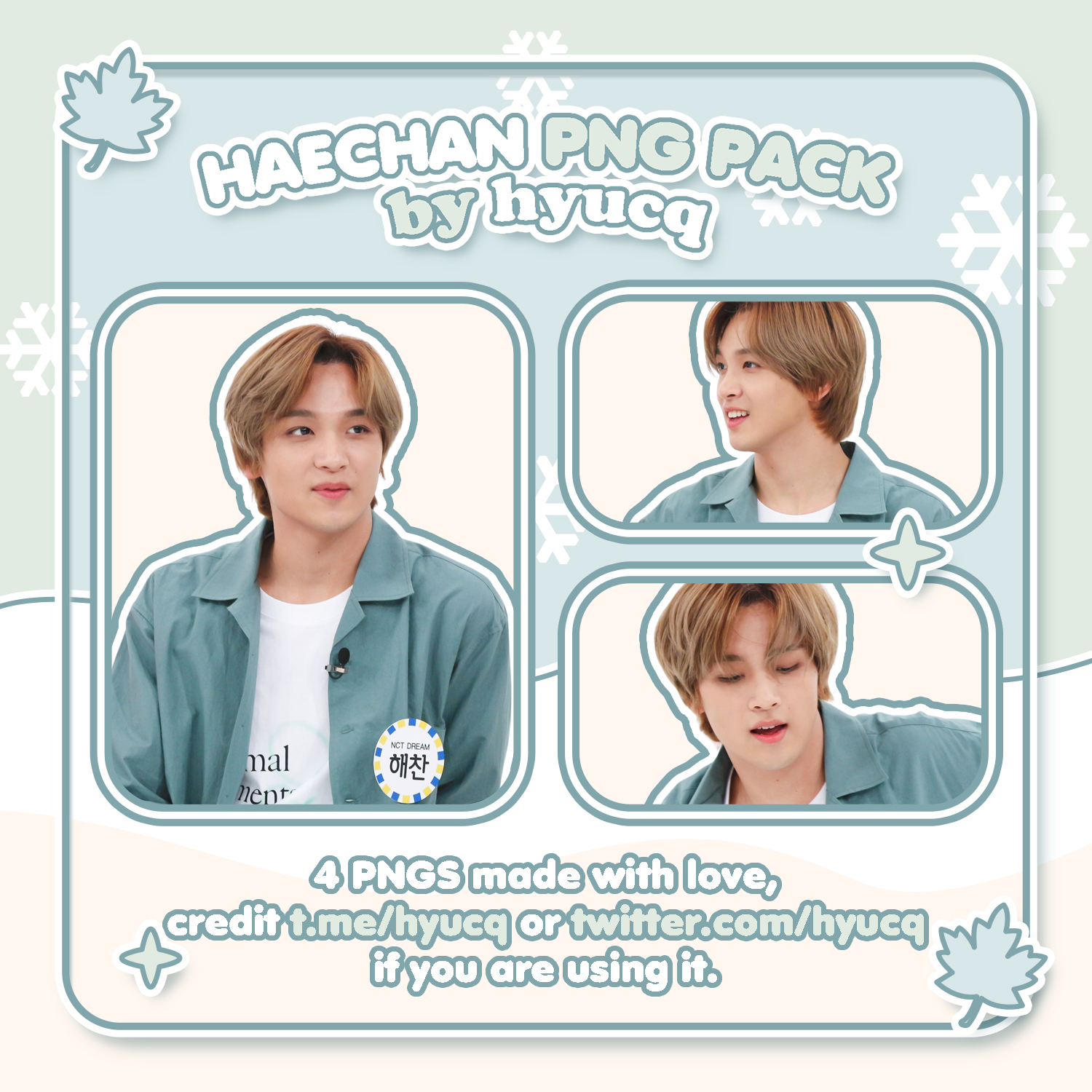 NCT HAECHAN PNG Pack by Kaia. by hyucq on DeviantArt
