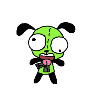 GIR (RB sticker) by kittygirl2210 on DeviantArt