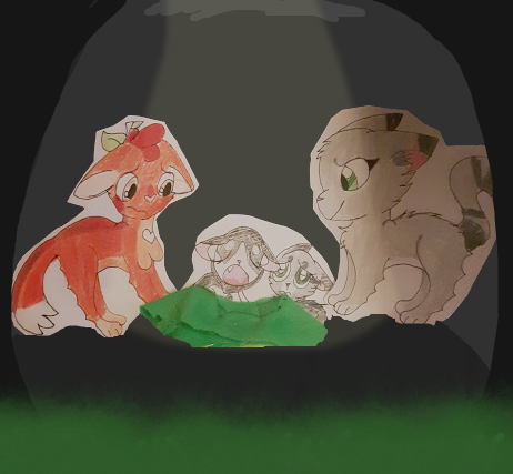 Alderpaw and Needlepaw find Violetkit and Twigkit by kittygirl2210 on ...