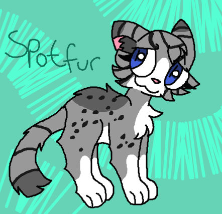 Spotfur (design) by kittygirl2210 on DeviantArt