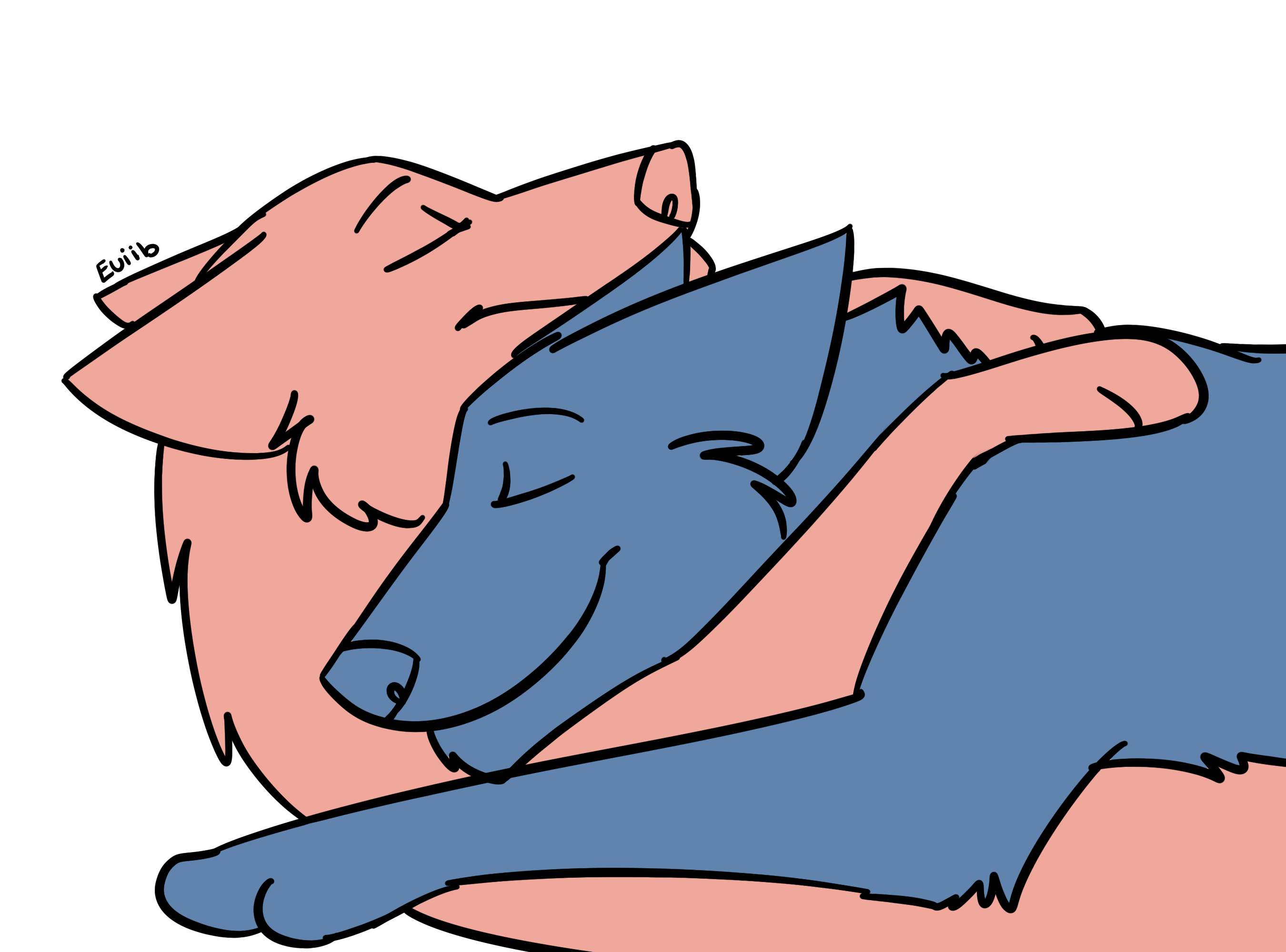 Wolf Couple Base Deviantart