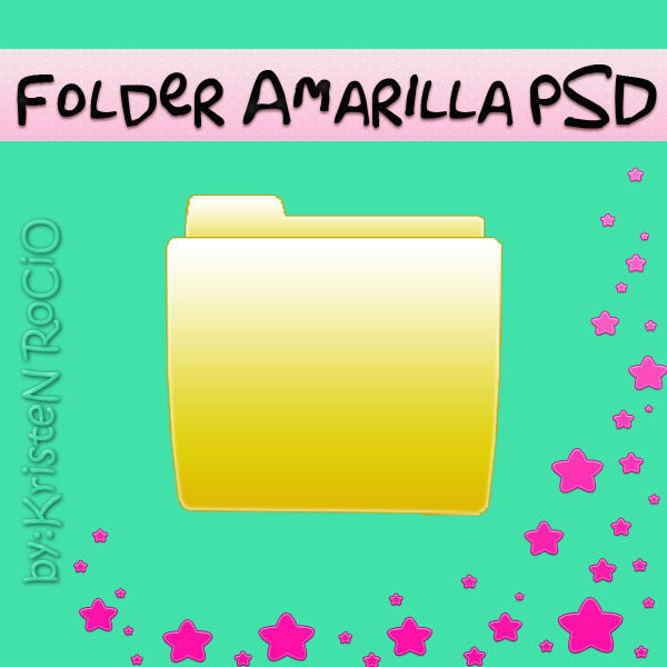 Folder Amarilla PSD by RoohEditions on DeviantArt