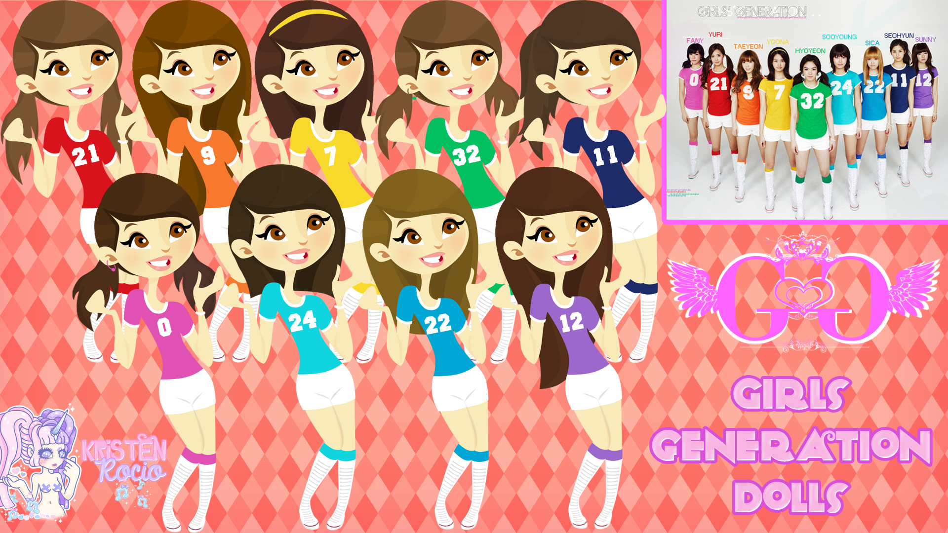 Girls Generation Dolls by RoohEditions on DeviantArt