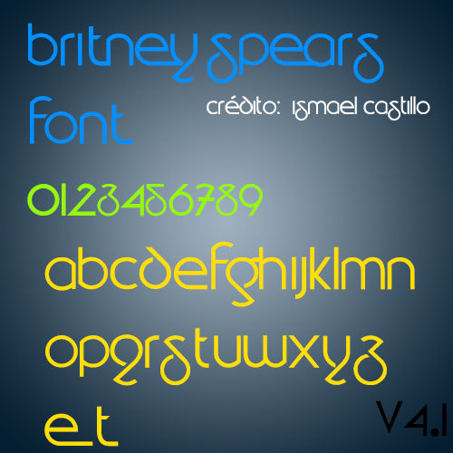Britney Femme Fatale Font by iicastilloj on DeviantArt