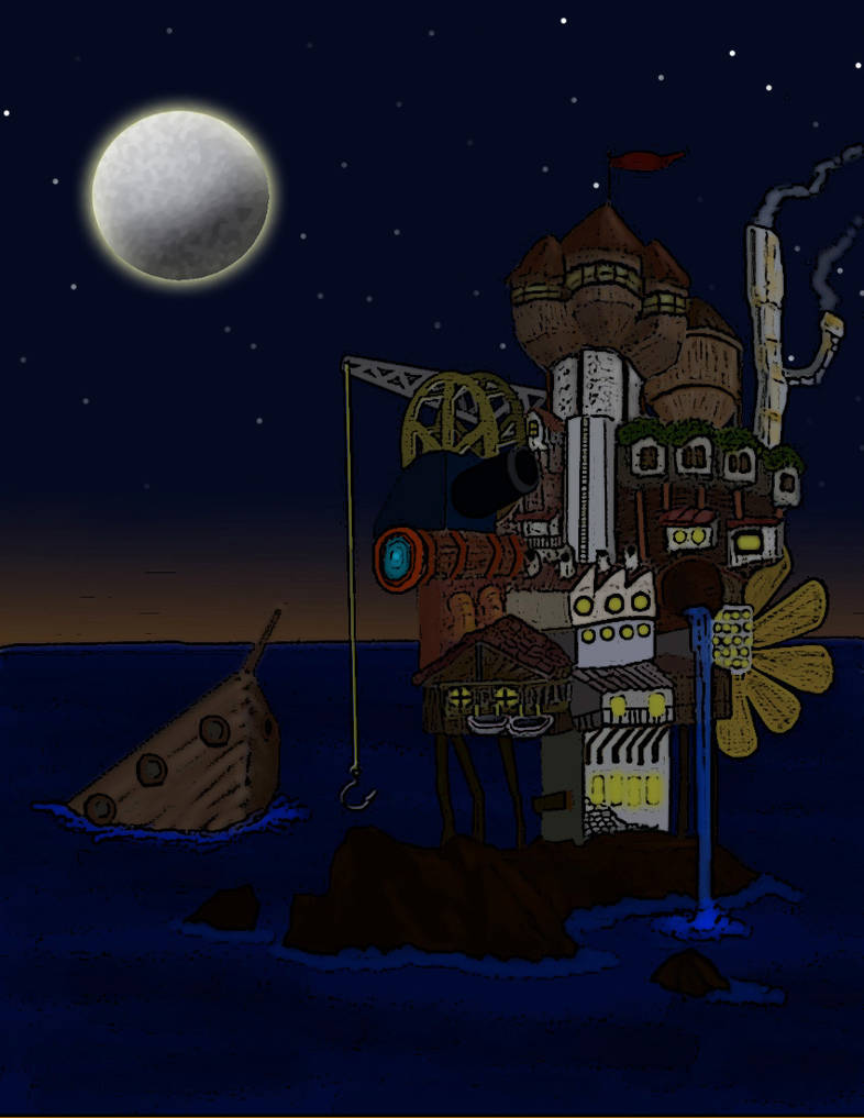 Shipwreck City by ourlittletribe on DeviantArt