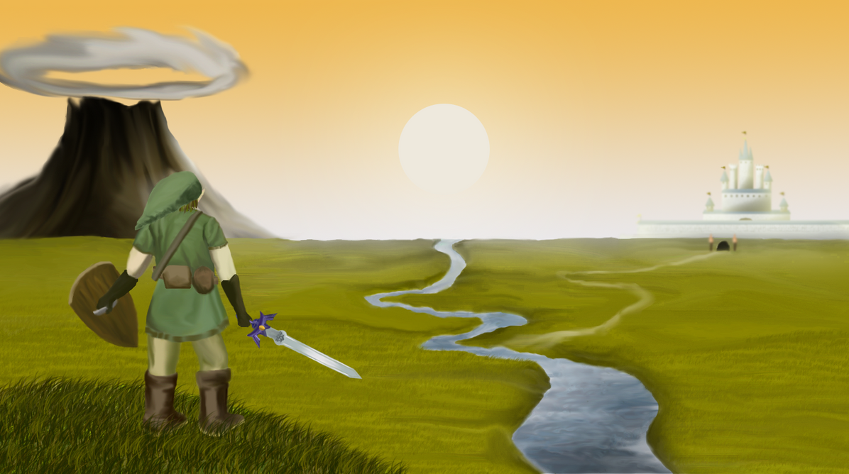 Hyrule Field by ourlittletribe on DeviantArt