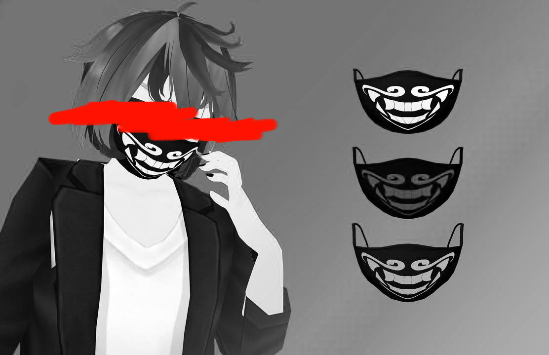 (MMD) Demon Mask DOWN by Luchriiis on DeviantArt