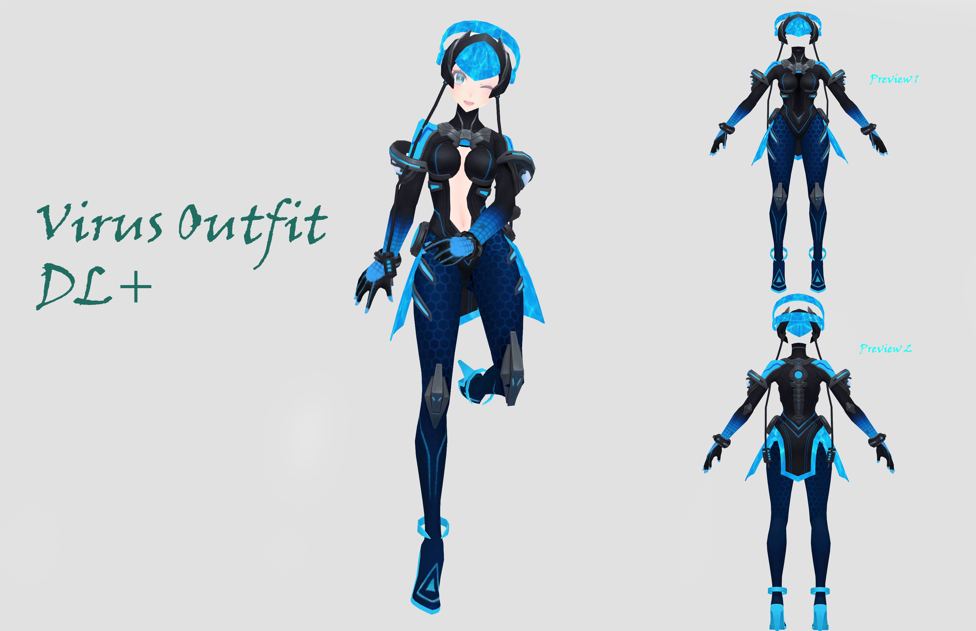 (MMD) Virus Outfit DL+ by Luchriiis on DeviantArt