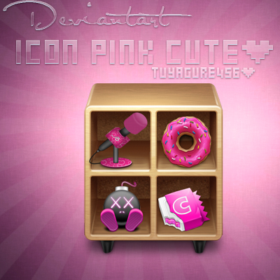 Icon Cute pink by tuyagure456 on DeviantArt