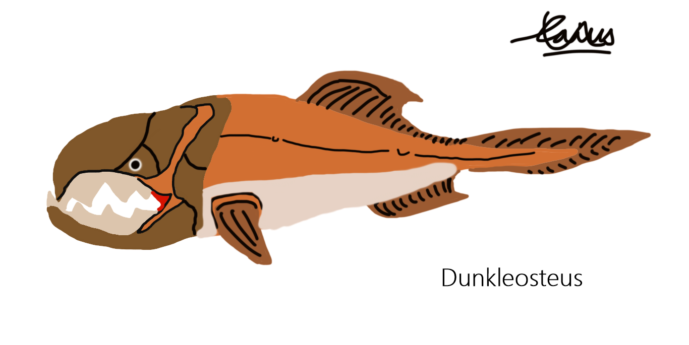 Dunkleosteus by DinoGuy777 on DeviantArt