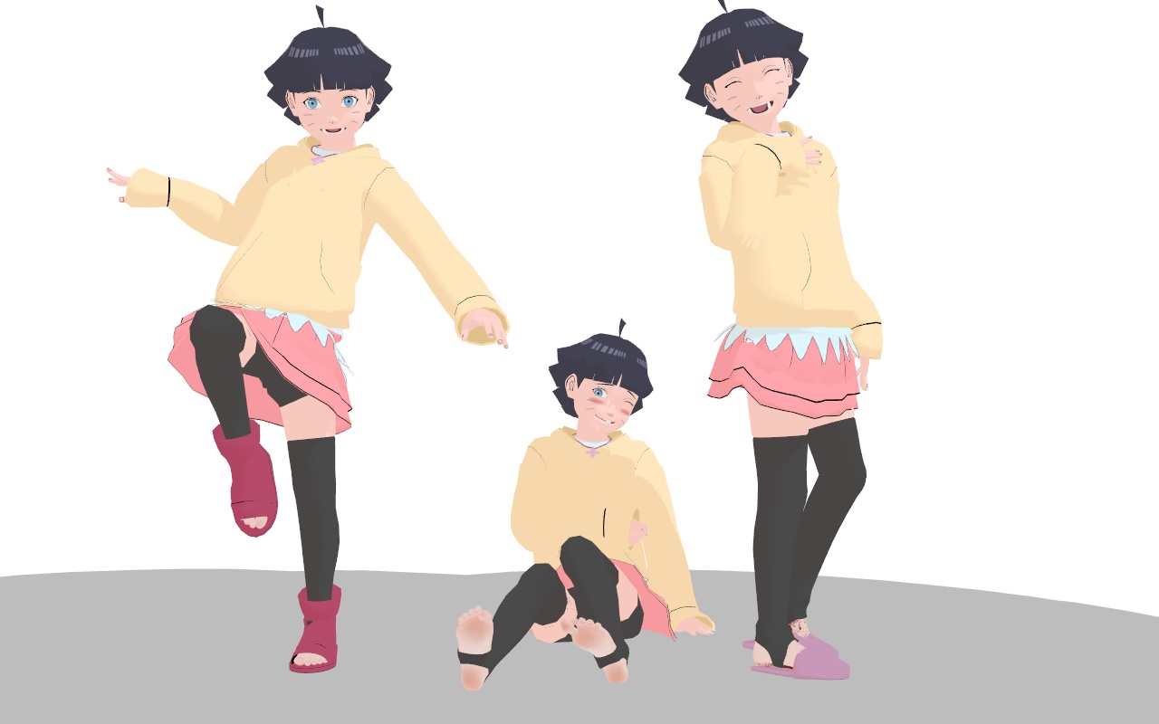 MMD Barefoot Himawari 2 by FilipeReami on DeviantArt