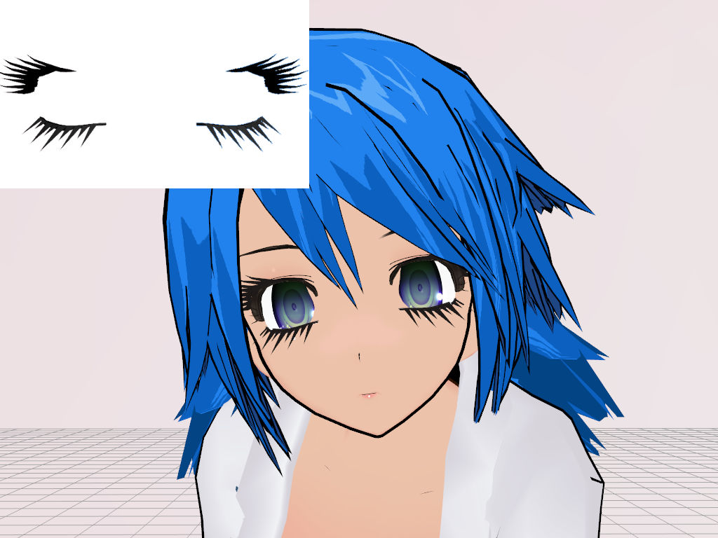 mmd Eyelash add ons by amiamy111 on DeviantArt