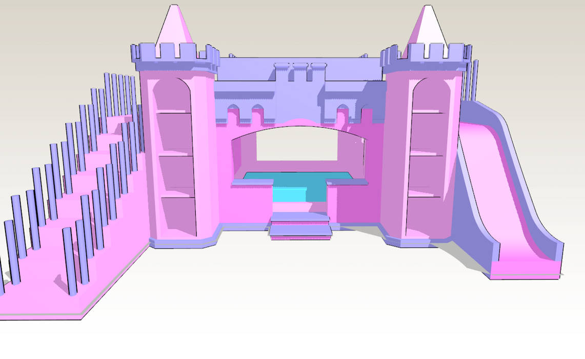 MMD - Pink Castle Bed -UPDATE- by amiamy111 on DeviantArt