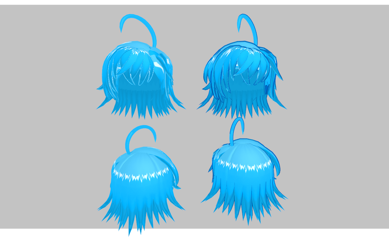 MMD Super Spike Hair by amiamy111 on DeviantArt