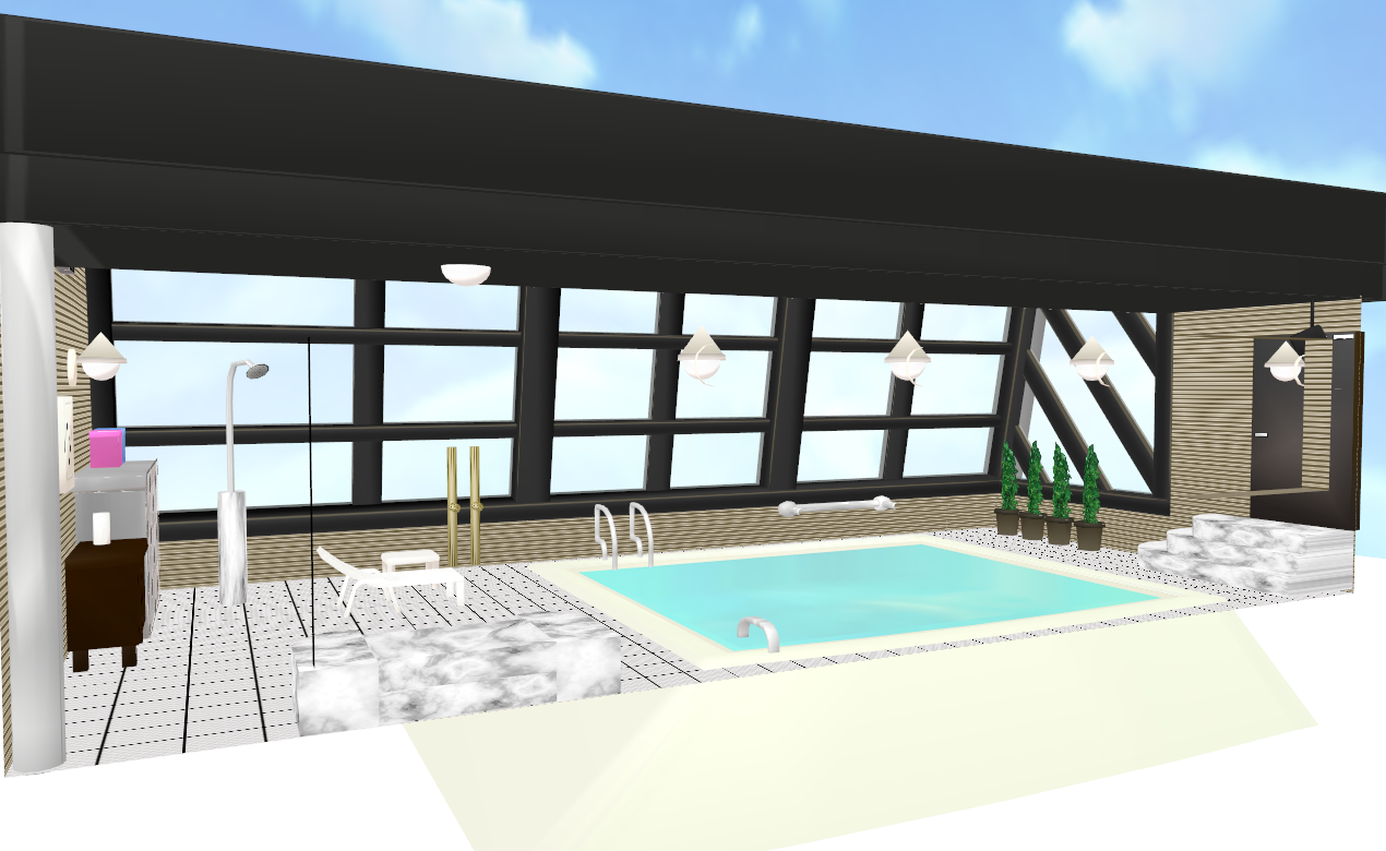 MMD indoor pool by amiamy111 on DeviantArt