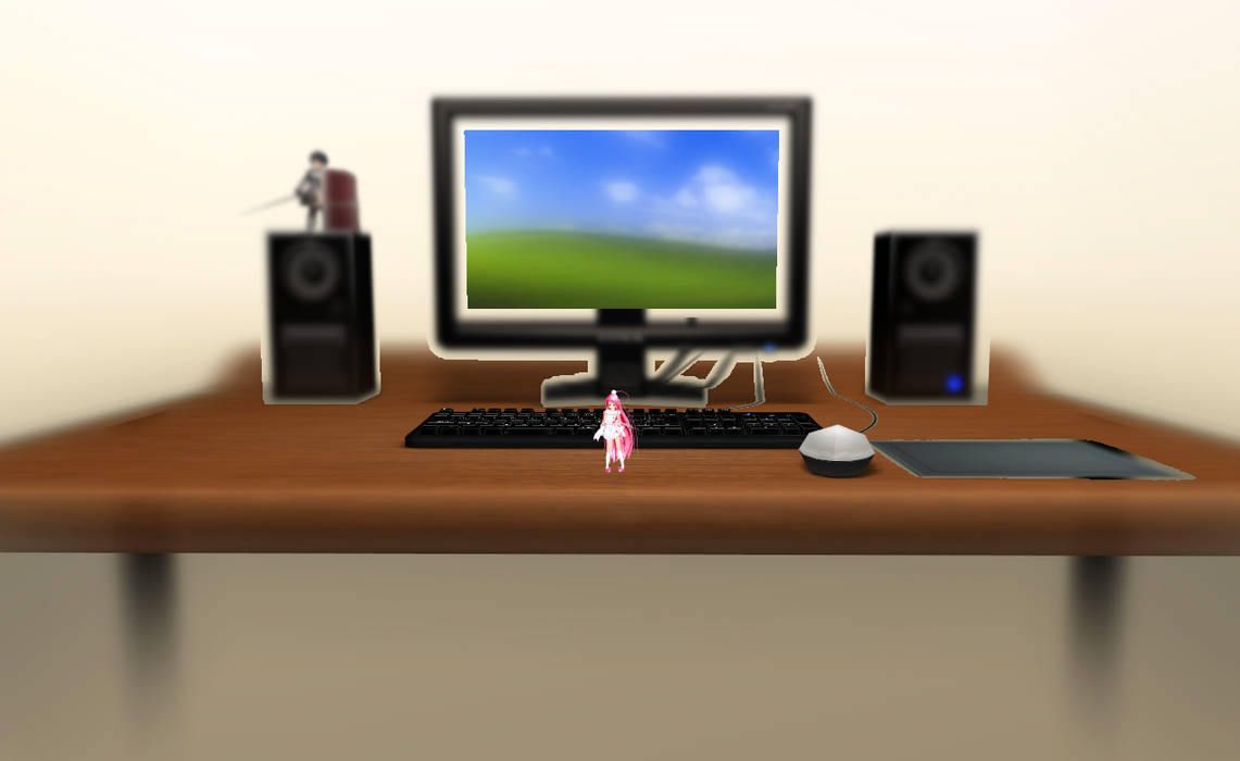 MMD Desktop stage by amiamy111 on DeviantArt