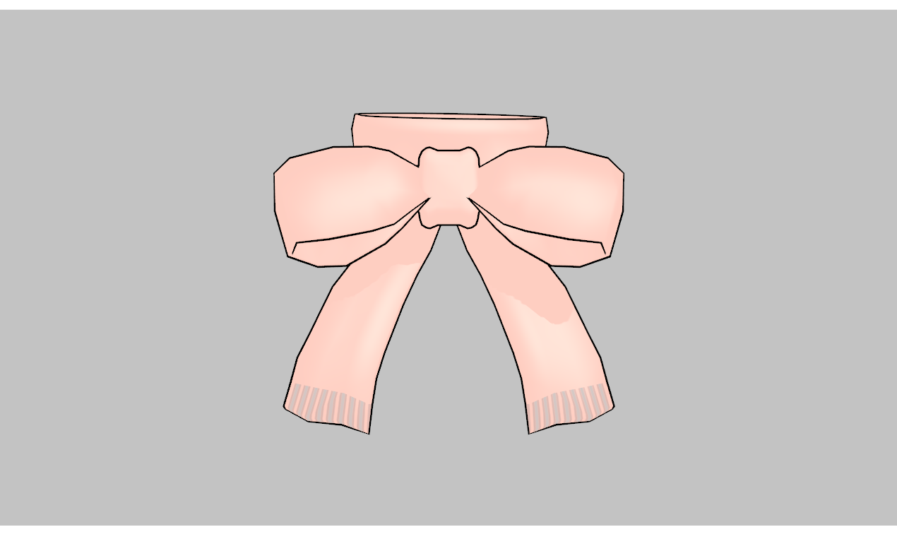 MMD Bow Scarf by amiamy111 on DeviantArt